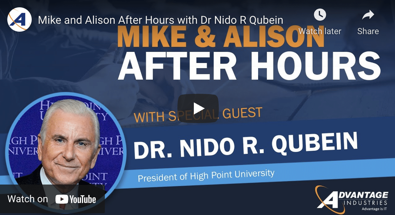 Dr. Nido R. Qubein — President, High Point University [Business Talk]